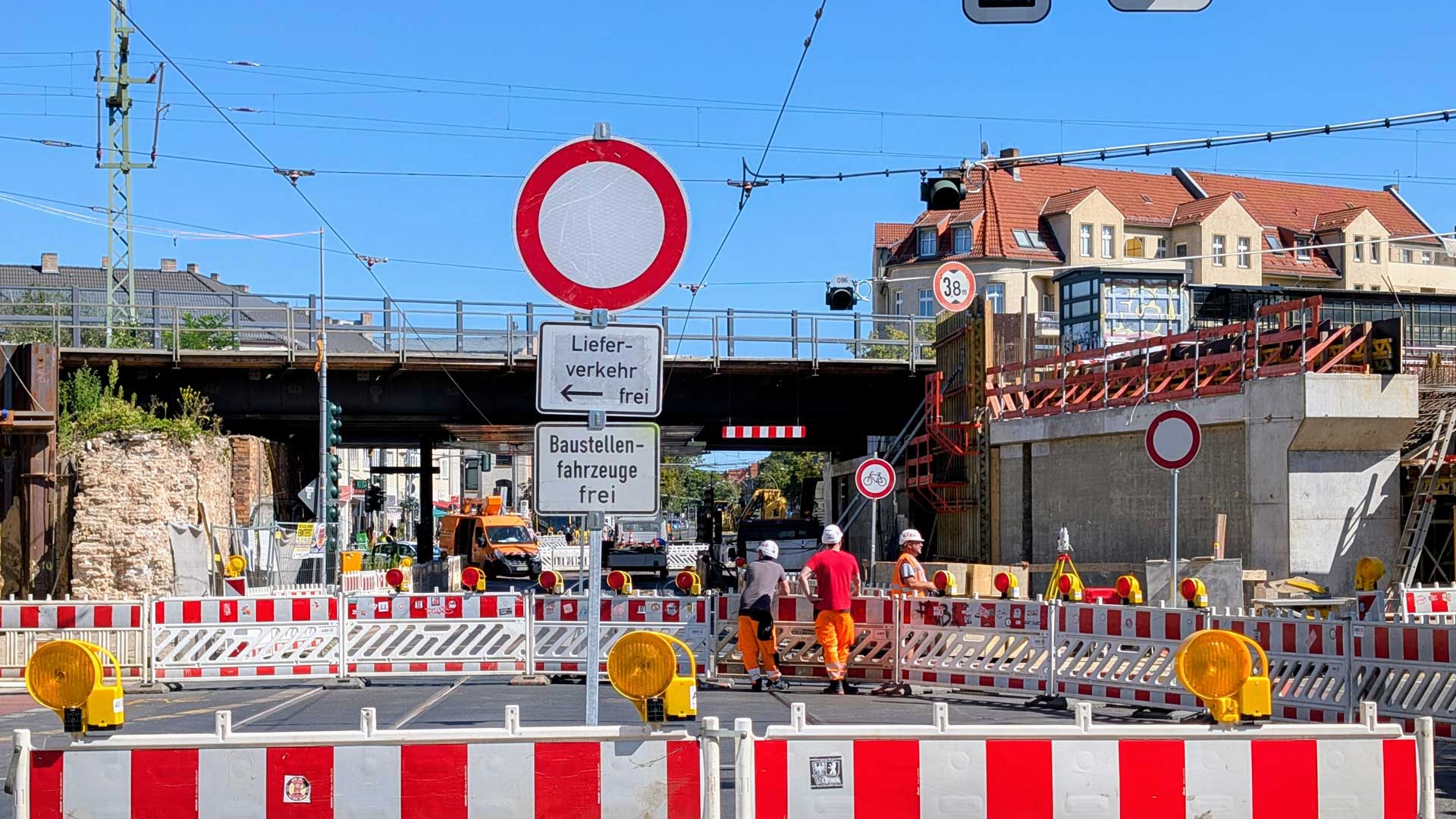 Sperrung Bahnhofstrasse Kpenick 2023null